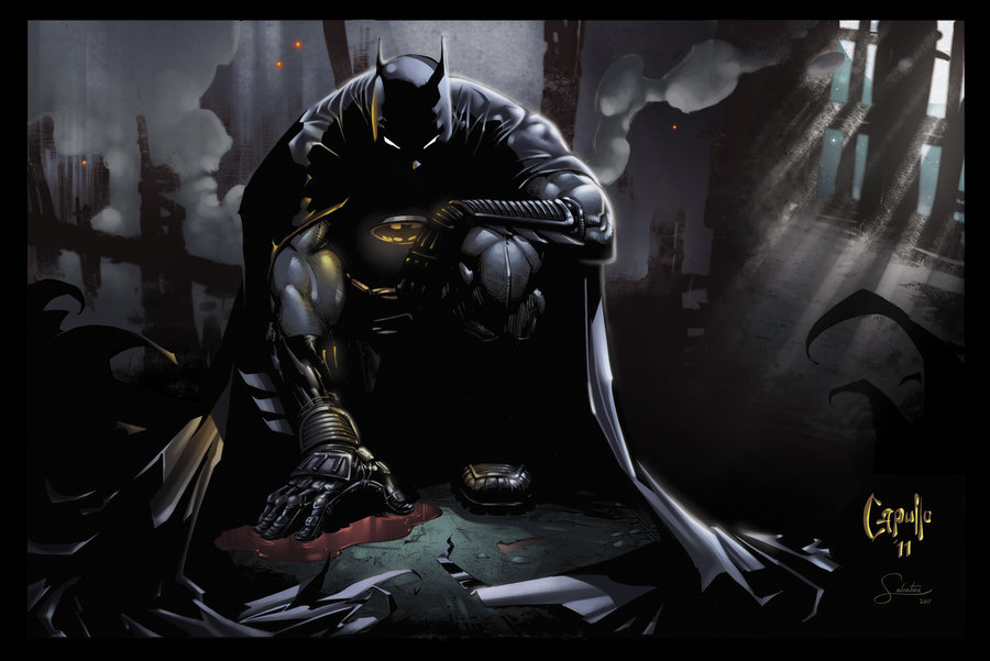 Batman - Digital Art - Fribly