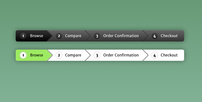 Pure Css3 Breadcrumb Navigation Coding Fribly
