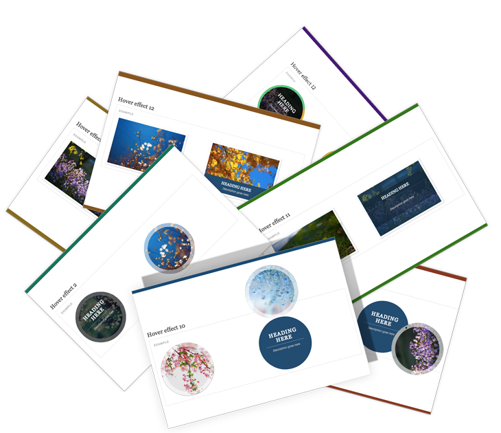 Ihover Css3 Hover Effects Fribly