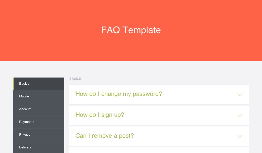 FAQ with jQuery and CSS3 - Coding - Fribly
