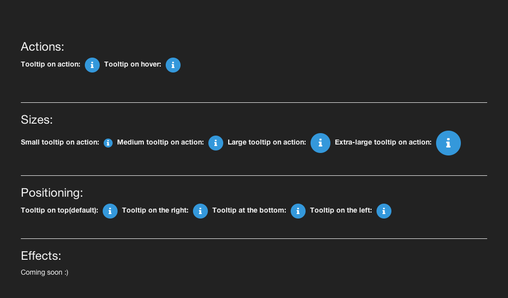Simple Css Tooltip Fribly