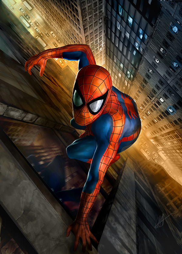 That spider guy - Digital Art - Fribly