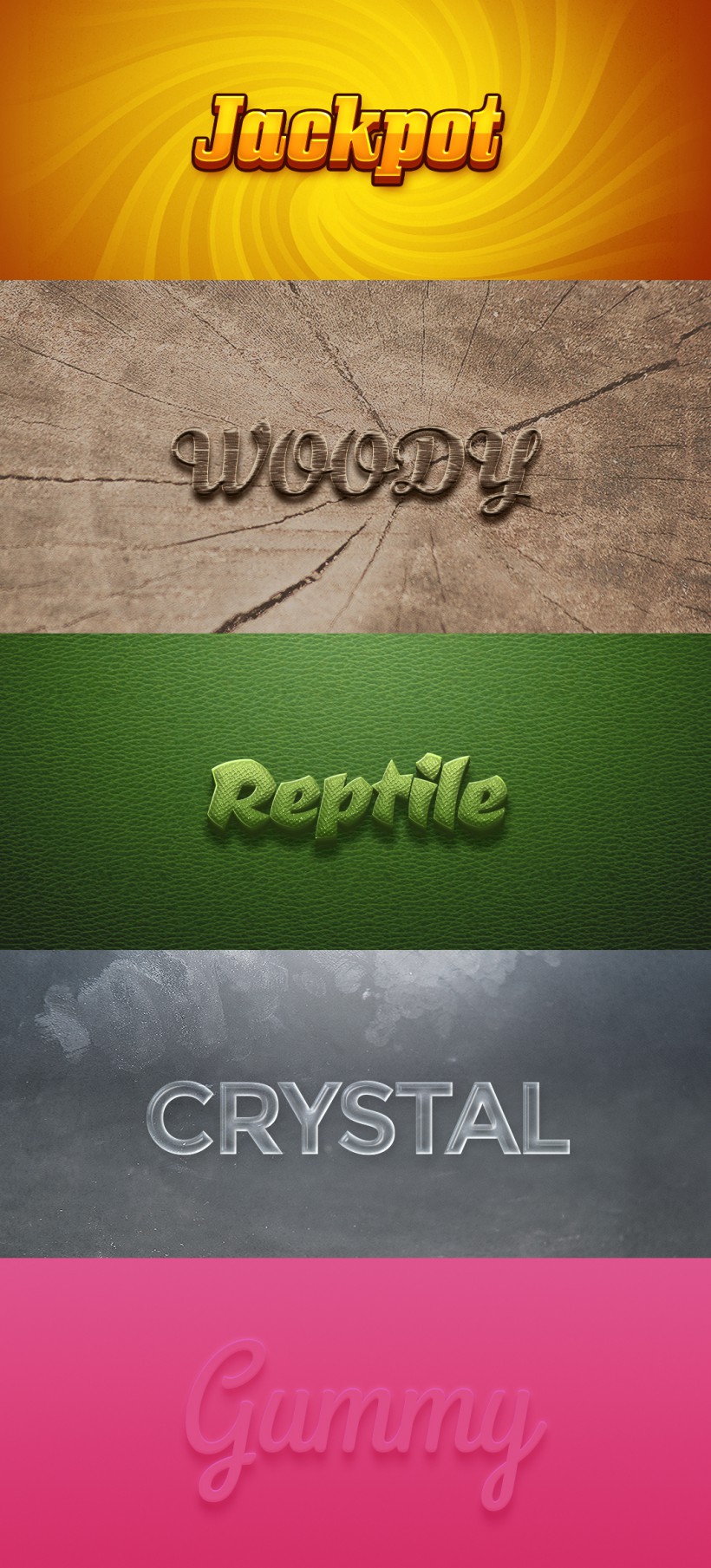 Free Text Effect Pack 1 - - Fribly